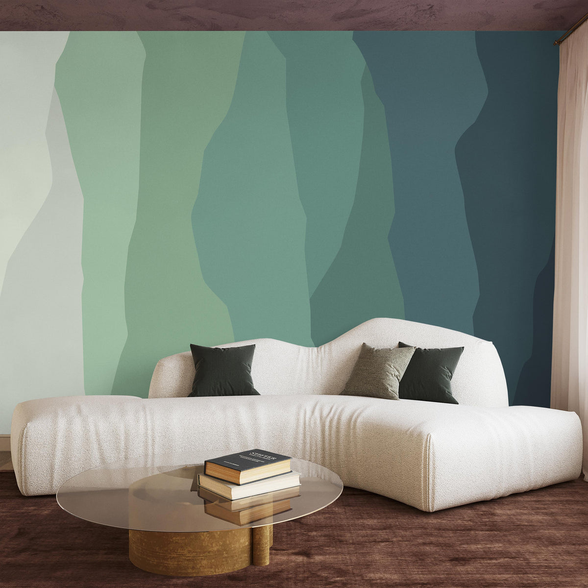 Ripples of Color Mural – Abstract & Vibrant Wall Art | Deccoprint ...