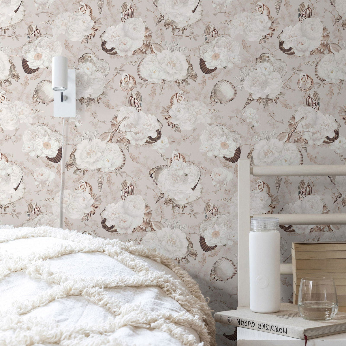Coastal Charm Wallpaper - Floral Design for any room Deccoprint ...